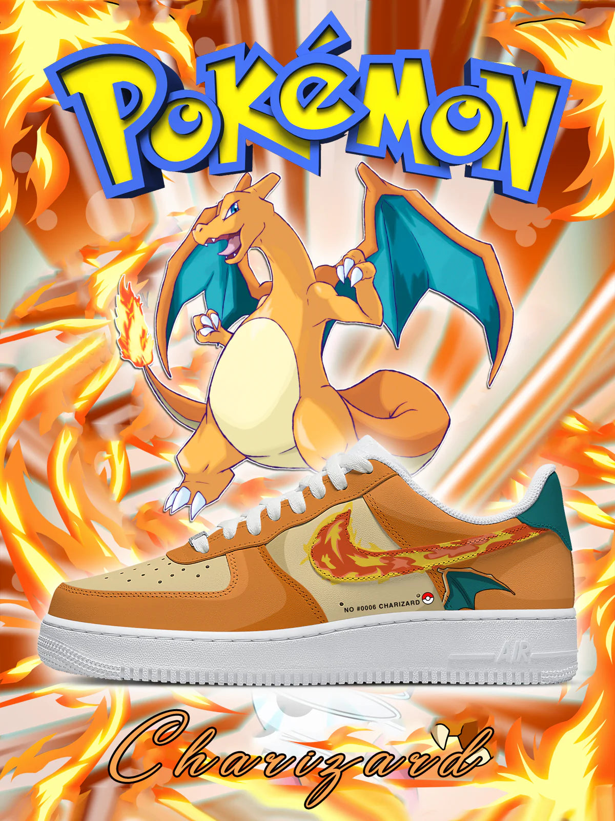 Charizard limited edition Design Shoes F1 – Customsneakers