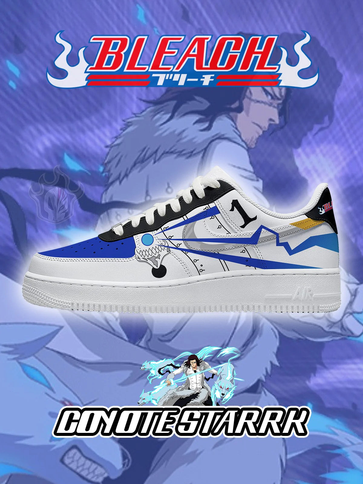 Coyote Starrk limited edition Design Shoes F1 – Customsneakers