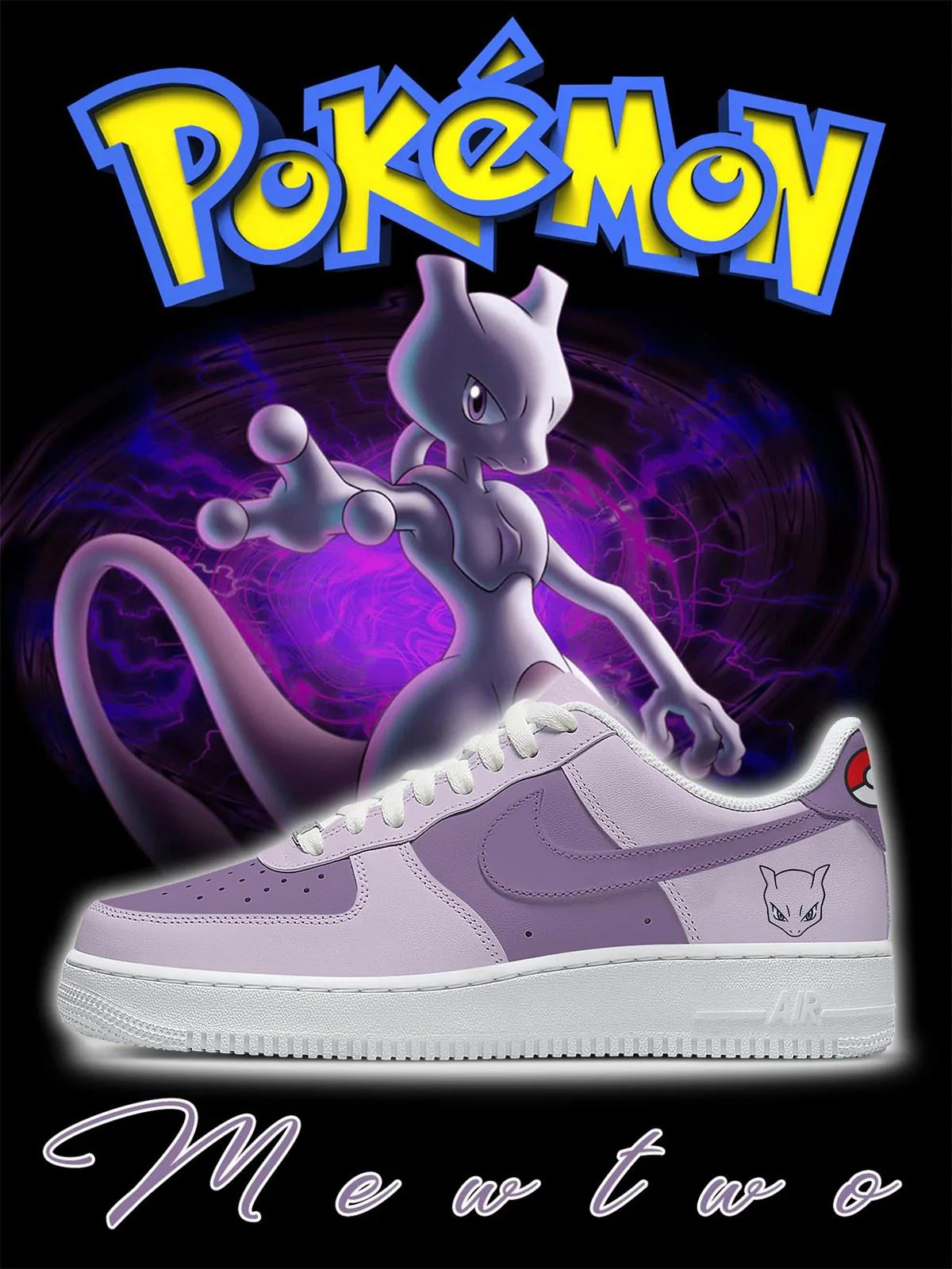 Mewtwo limited edition Design Shoes F1 – Customsneakers
