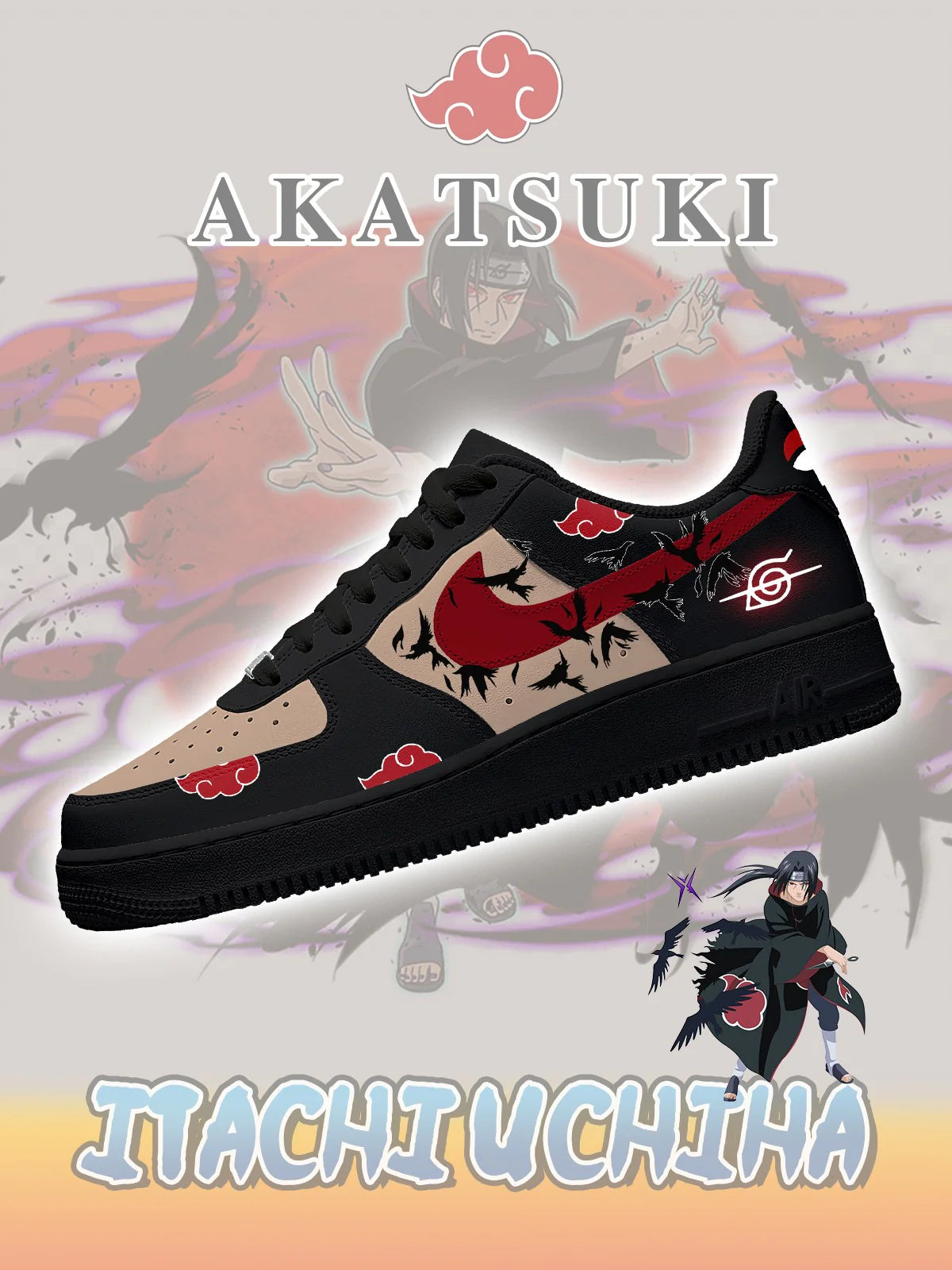 Itachi limited edition Design Shoes F1 – Customsneakers