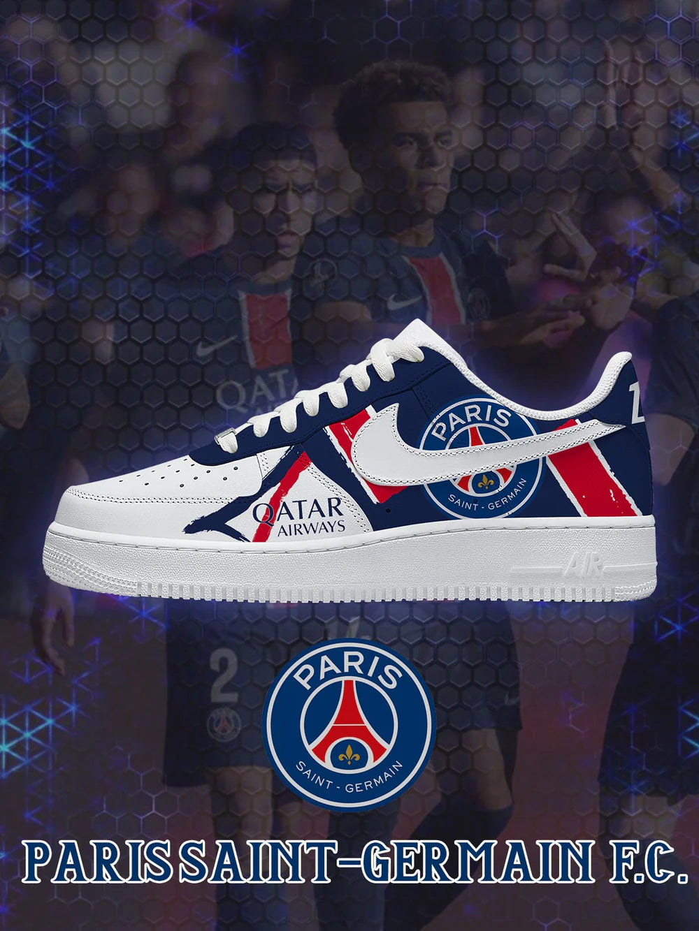 PSG limited edition Design Shoes F1 – Customsneakers